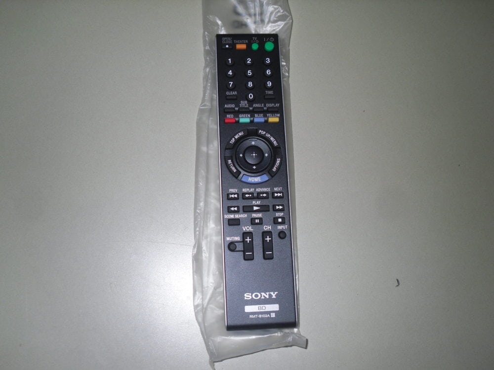 Sony RMT-B102A Remote Control TV Controller - NEW - Max Marine Electronics