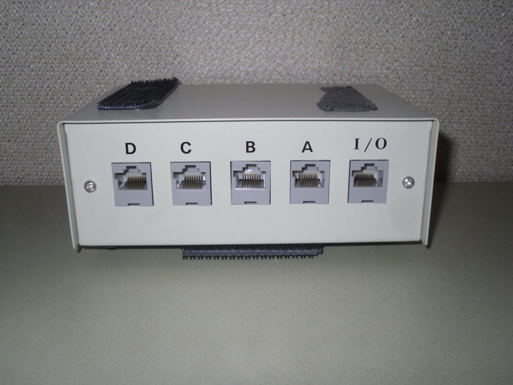 Data Transfer Network Switch 4 Port Channel Switch A B C D - Max Marine ...