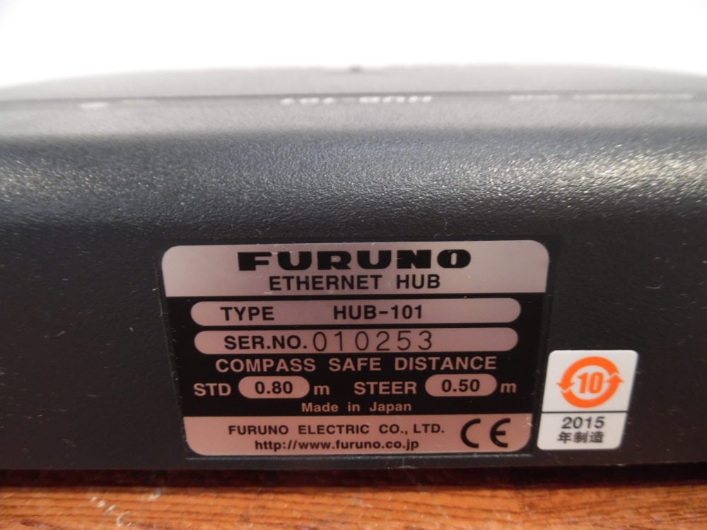 Furuno HUB-101 Ethernet Switch Hub for Navnet 3D TZ Ethernet - Fully ...