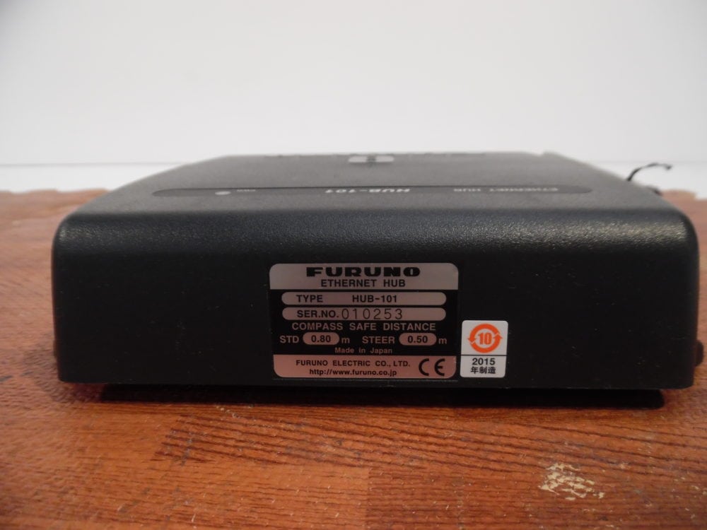 Furuno HUB-101 Ethernet Switch Hub for Navnet 3D TZ Ethernet - Fully ...