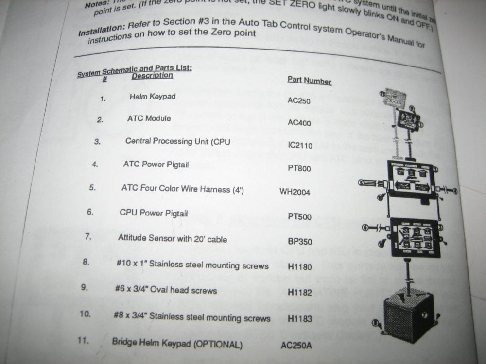 Bennett ATC Auto Tab Control System - NEW IN BOX AC2000 - Max Marine ...