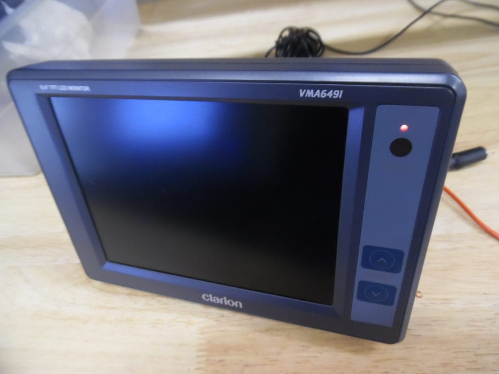 Clarion VMA6491 6.4" LCD Monitor 12V Display - Max Marine Electronics