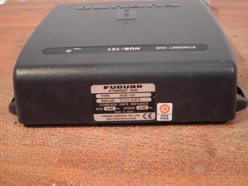 Furuno HUB-101 Ethernet Switch Hub for Navnet 3D TZ Ethernet - Tested ...