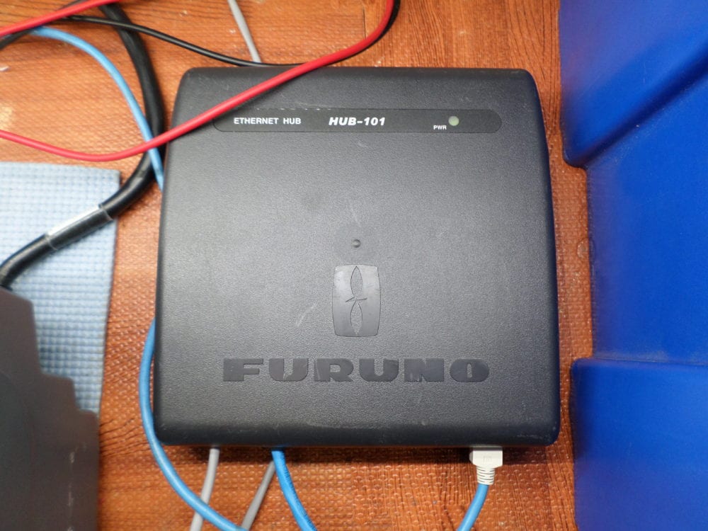 Furuno HUB-101 Ethernet Switch Hub for Navnet 3D TZ Ethernet - Tested ...
