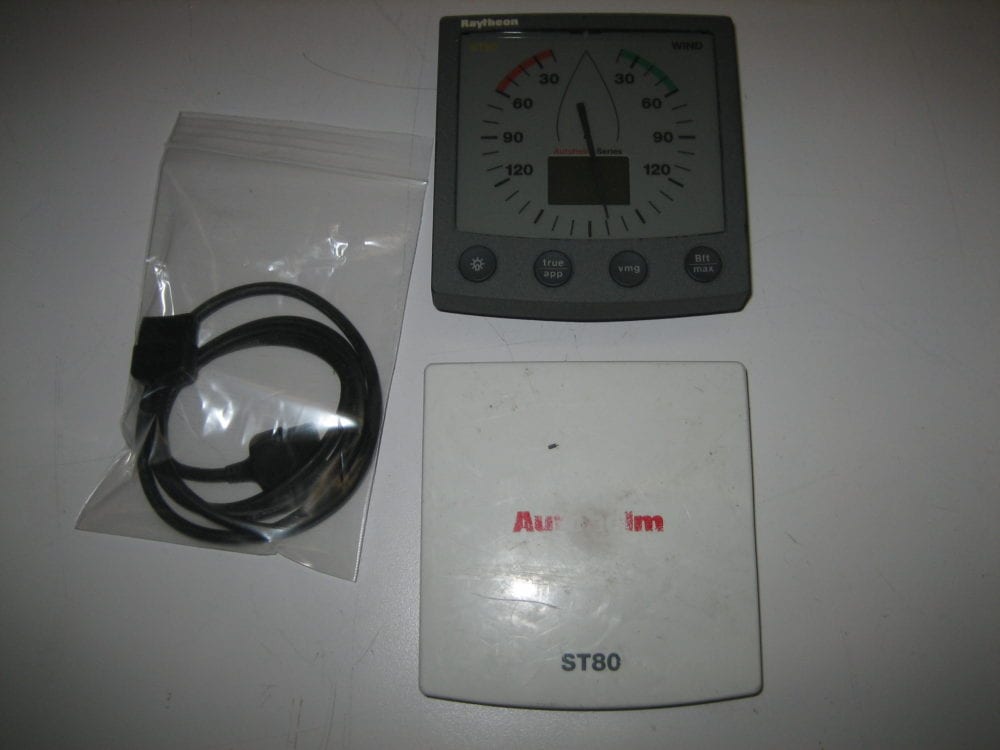 Raymarine Raytheon ST80 Wind Display Head + Suncover - A22021 - 90 Day ...