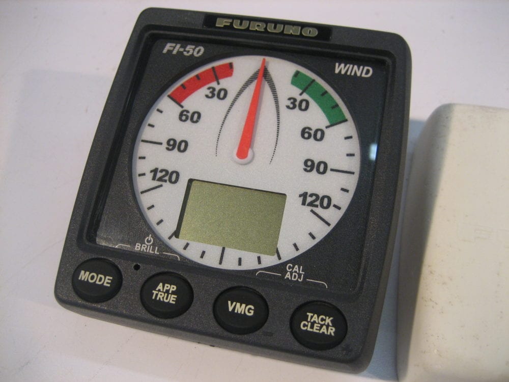 Furuno FI-501 Wind Angle Display W/ Suncover N2K FI-50 Series Good Cond ...