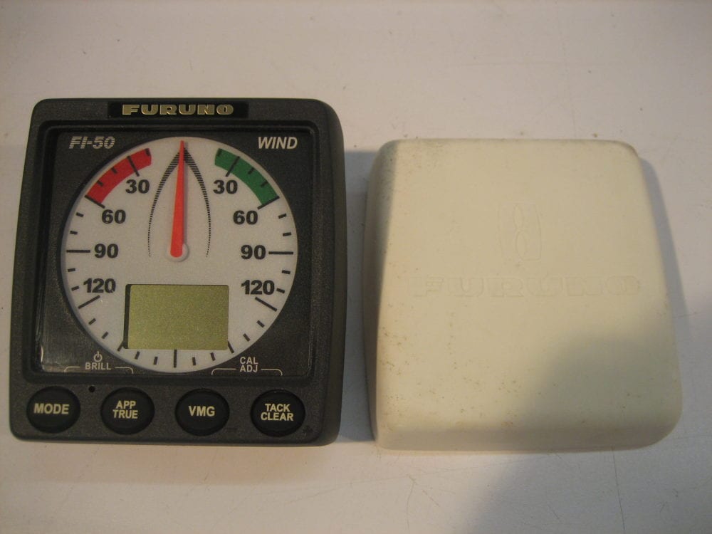 Furuno FI-501 Wind Angle Display W/ Suncover N2K FI-50 Series Good Cond ...