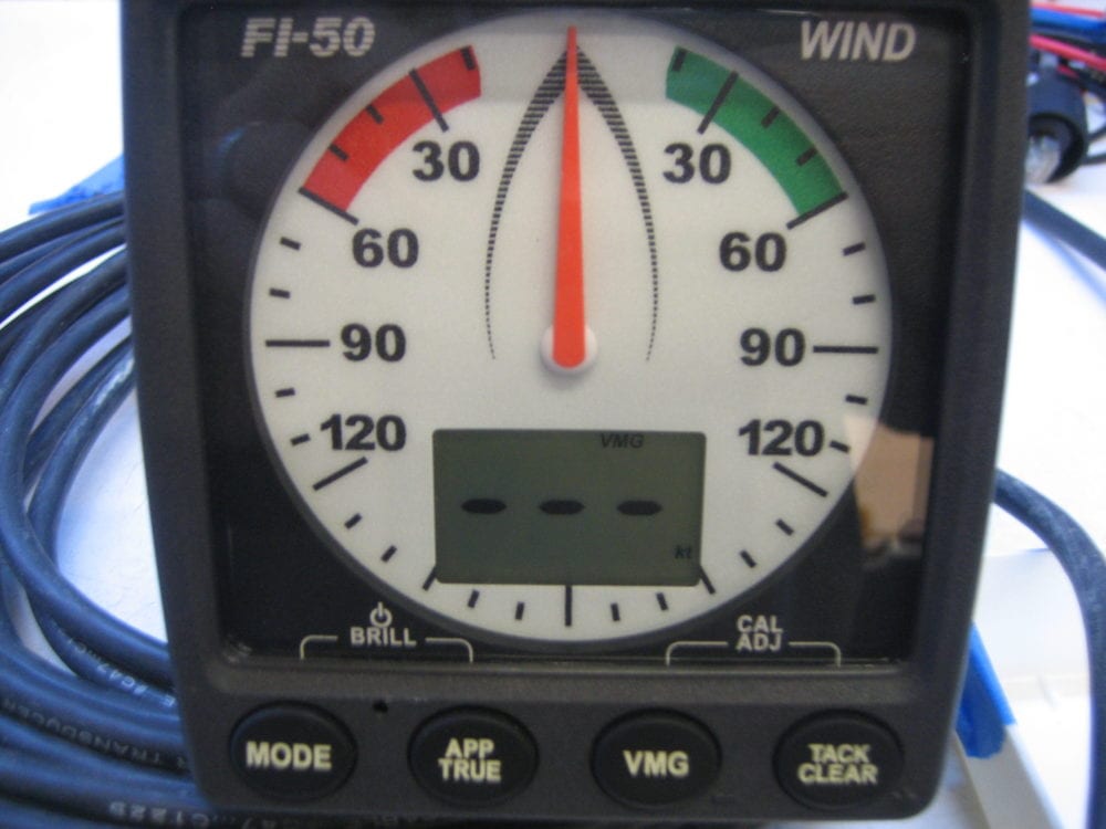 Furuno FI-501 Wind Angle Display W/ Suncover N2K FI-50 Series Good Cond ...