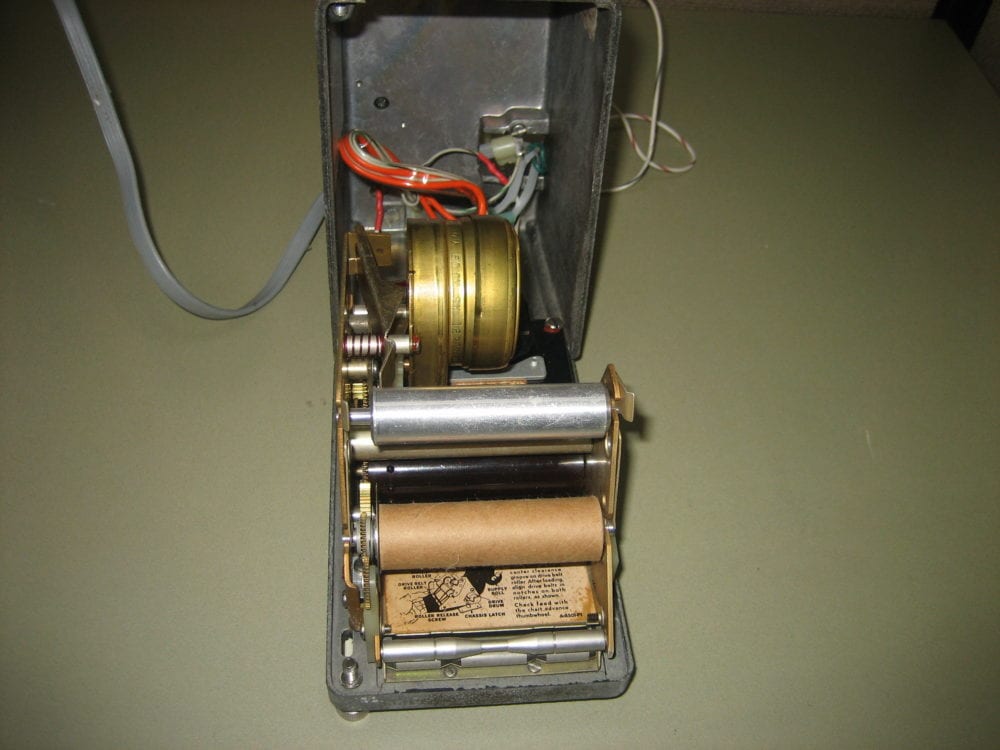 Rustrak Model 288 Signal Chart Recorder MV DC Voltage Volts w/ Chart ...