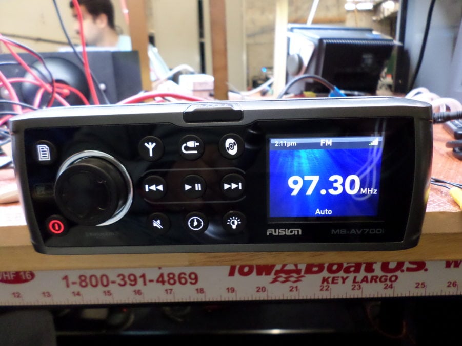 Fusion MS-AV700i DVD Marine Stereo Head Unit - TESTED & WORKING - Max ...