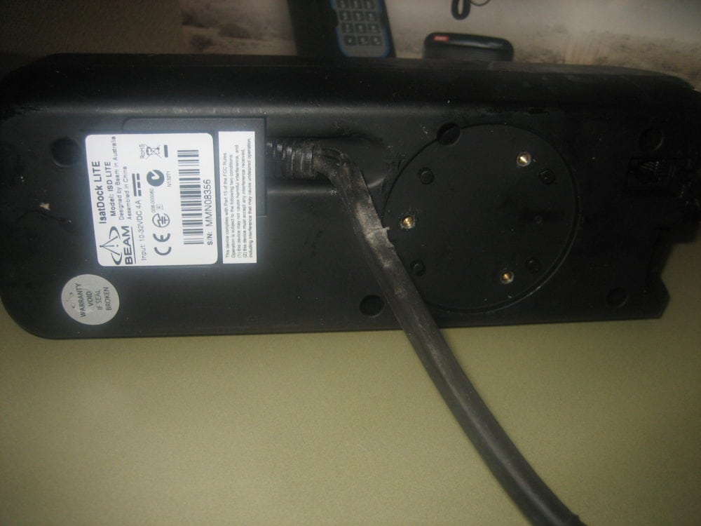 Isatphone IsatDock Drive Dock Craddle with Cables - Max Marine Electronics