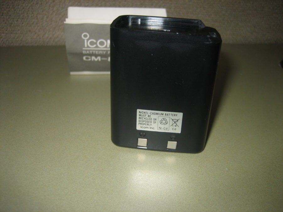 Icom CM-89 Battery Pack 9.6 V 400 mAh - Max Marine Electronics