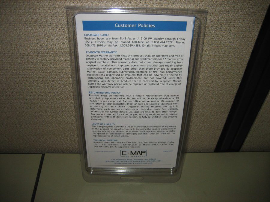 C-Map NT+ C-Card Format 2MB Memory Card - NEW - Max Marine Electronics