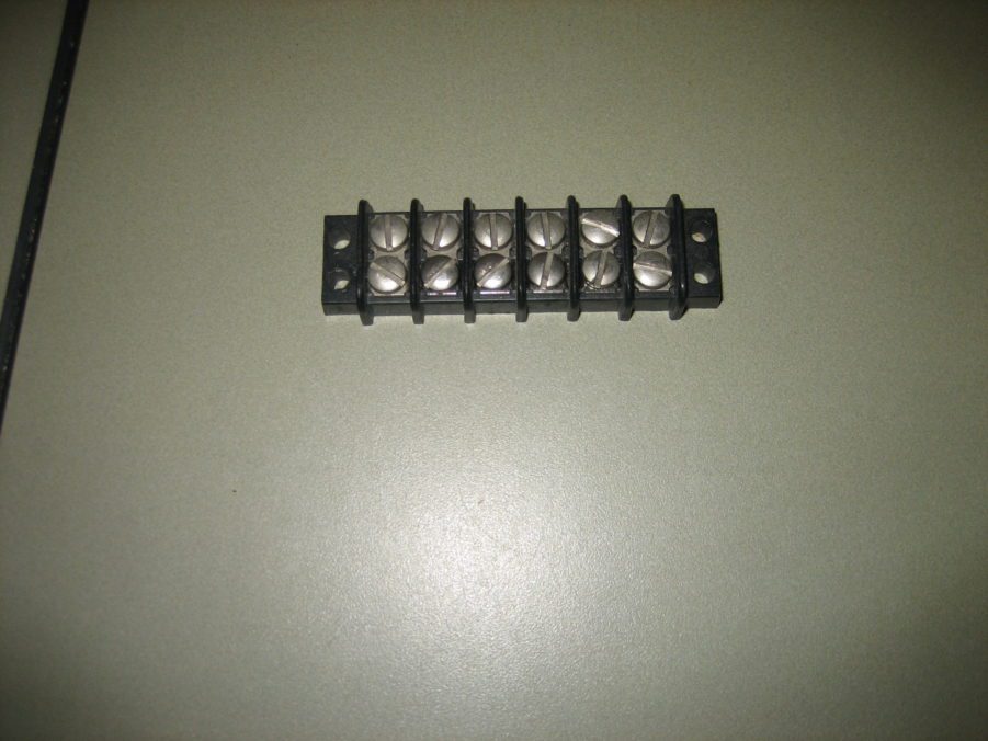 6 Positions Screw Terminal Junction Block Double Row BUS Marine RV Car ...