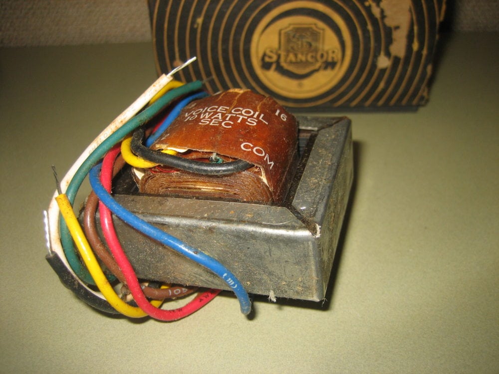 Stancor TA-57 Transistor - Output Transformer - 100 Ohms 10W - Max ...
