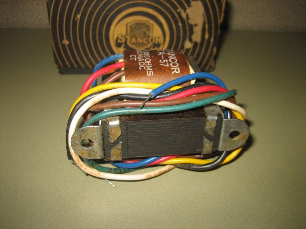 Stancor TA-57 Transistor - Output Transformer - 100 Ohms 10W - Max ...