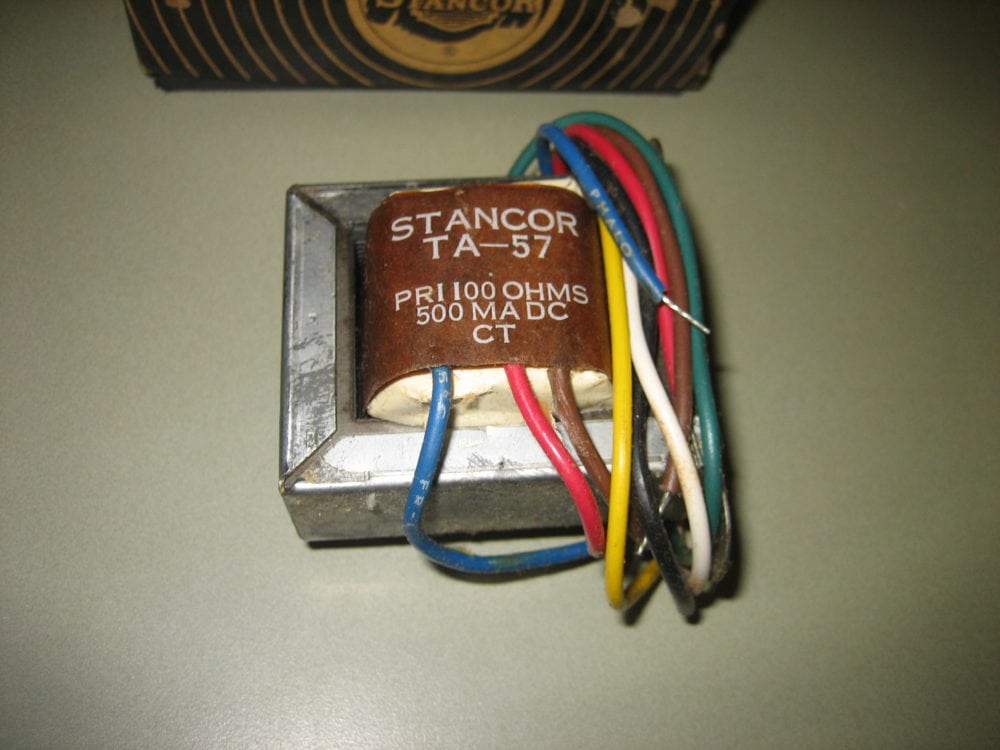 Stancor TA-57 Transistor - Output Transformer - 100 Ohms 10W - Max ...