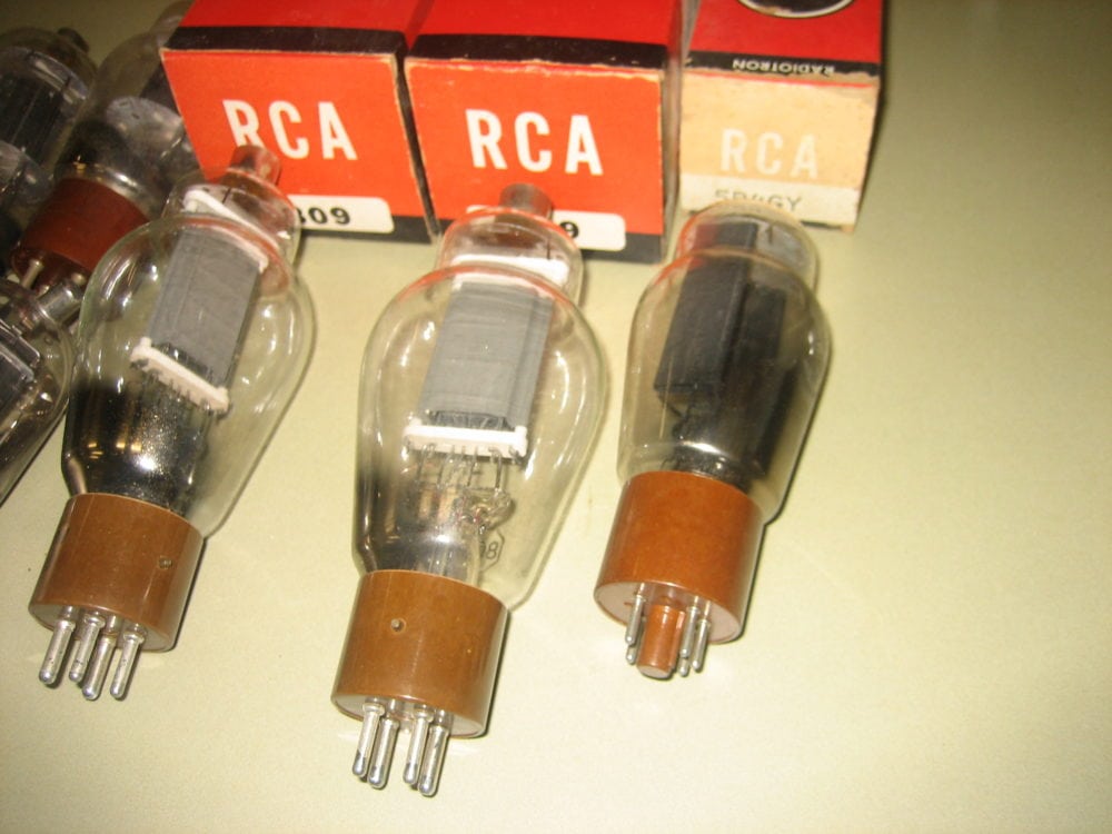 RCA Electron Tubes 809 5R4GY 815 162 TBA 6159 LFA 1624 LOT OF 7 - Max ...