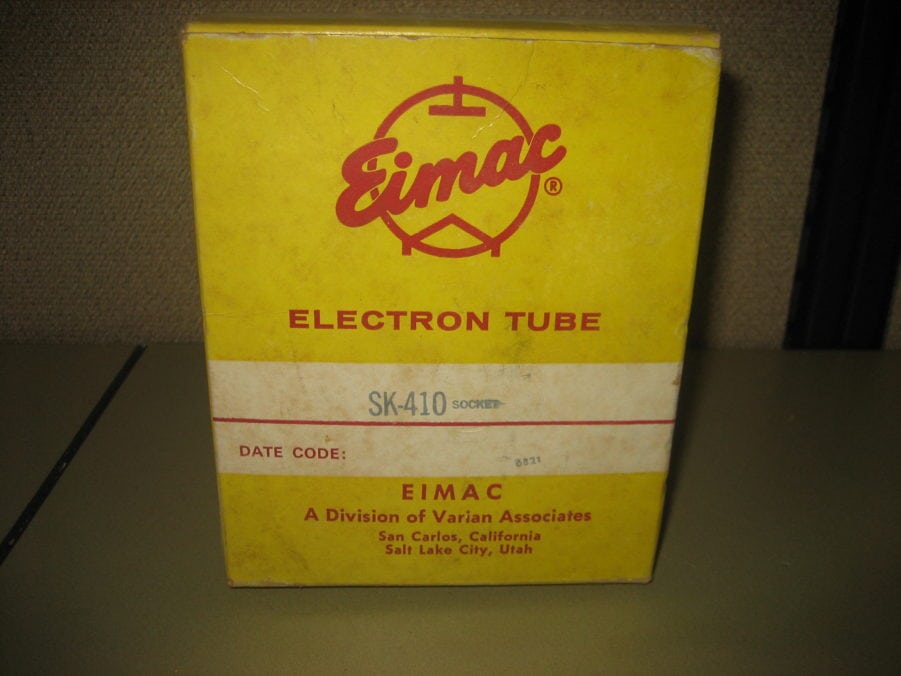 Eimac SK-410 Electron Tube Socket - Free US Shipping - Max Marine Electronics