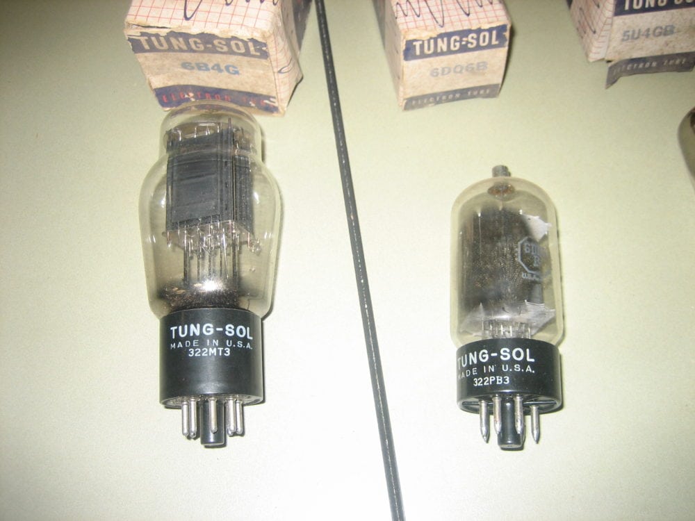 Tung-Sol Electronic Vacuum Tube 6B4G 6DQ6B 5U4GB 6AV5GA - LOT OF 4 ...