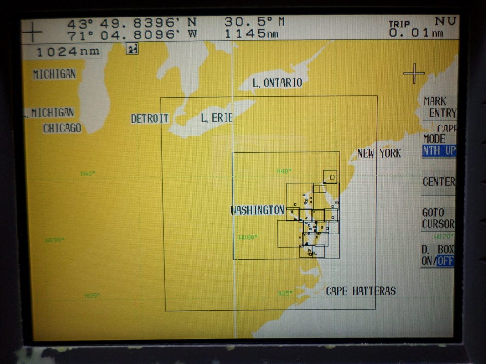 Navionics Classic NavChart Card Chesapeake Bay - NC/US634XL - Dec 2004 ...