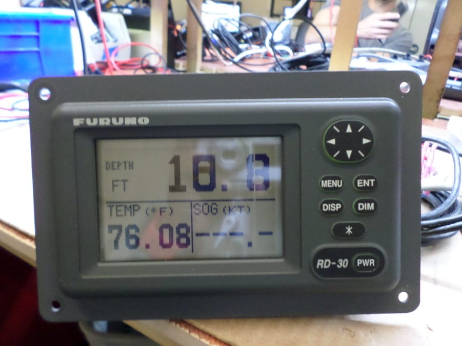 Furuno RD-30 NMEA 0183 Repeater Display - Screen Has Intermittent ...