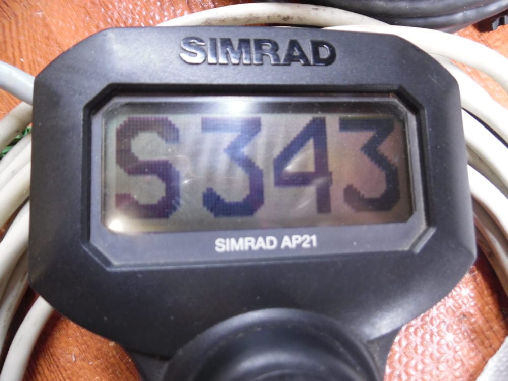 Simrad RC25 Rate Compass for AP20 AP21 AP22 etc Sub for RFC-35R WORKING ...