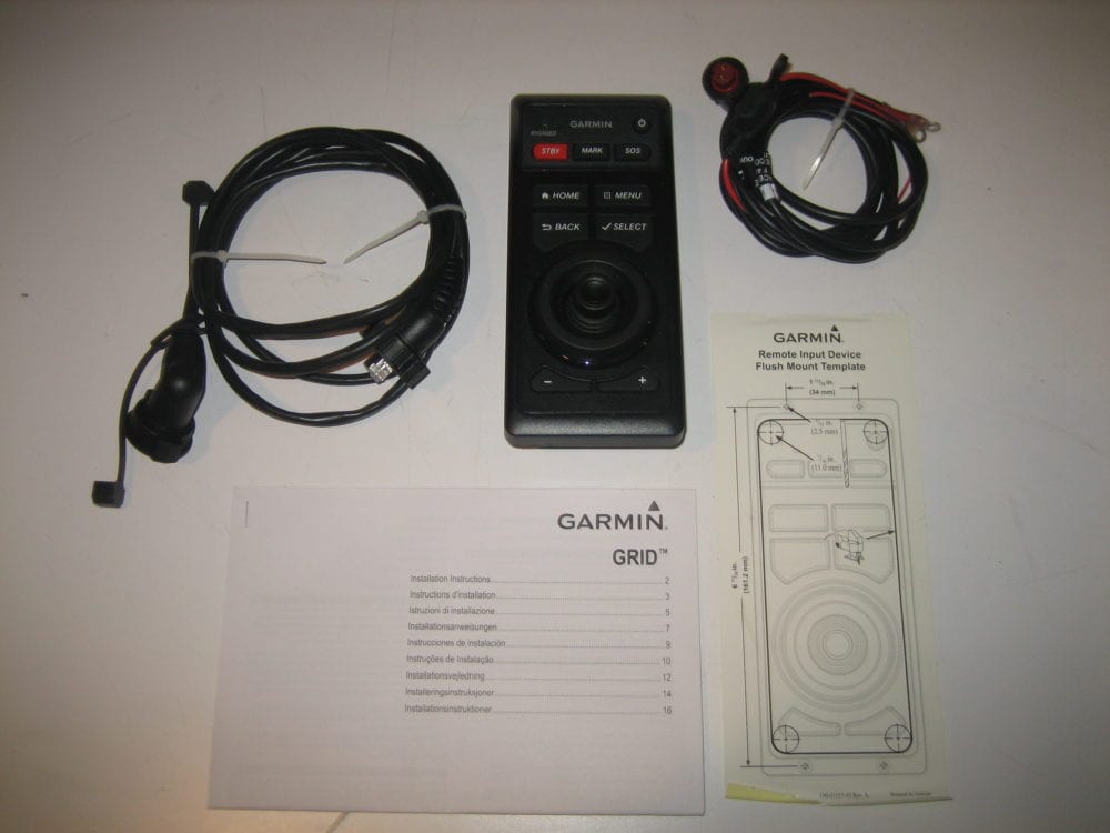 Garmin GRID Garmin Remote Input Devices 010-01024-00 - COMPLETE w ...