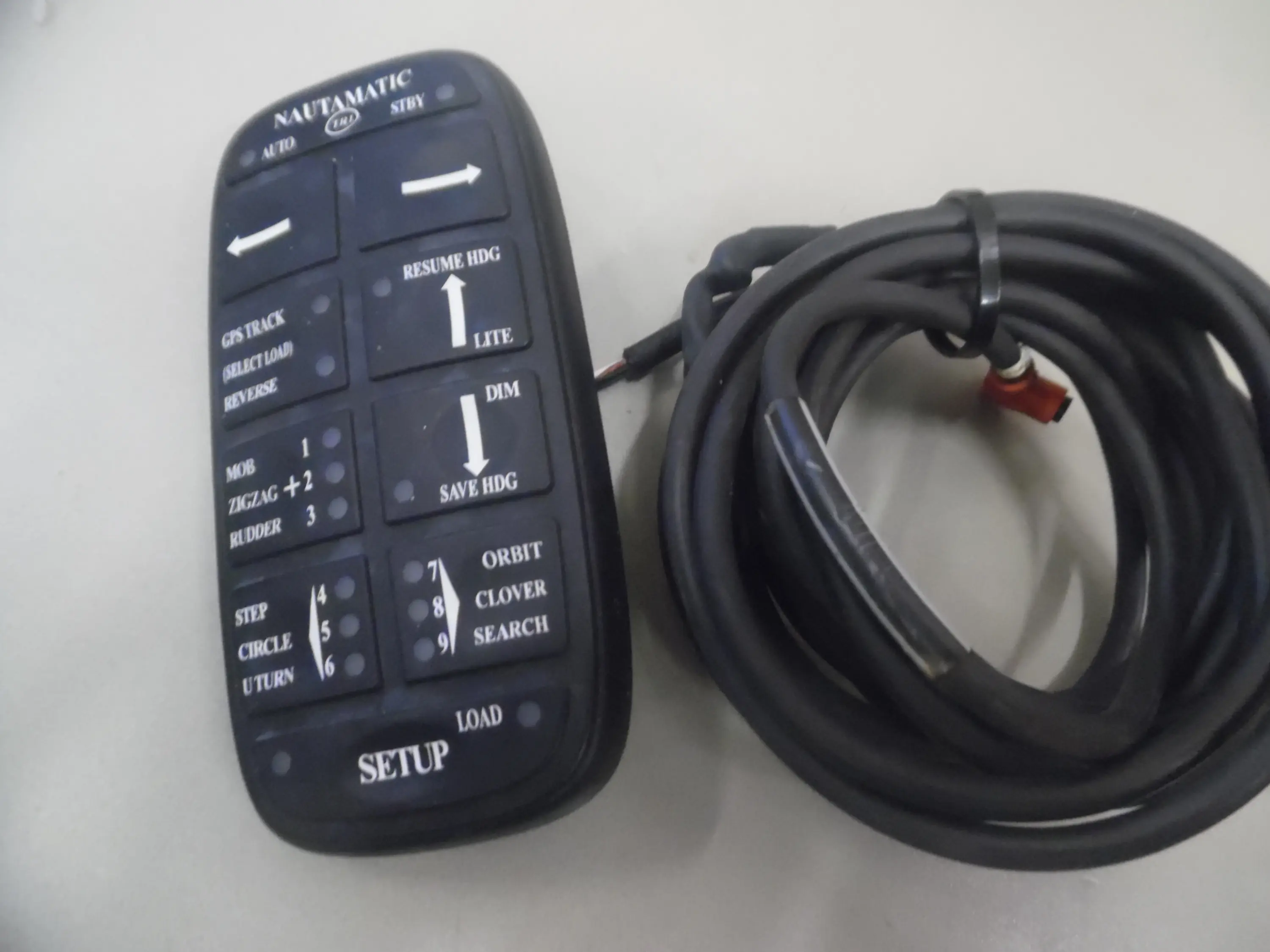 Nautamatic / Garmin TR-1 Gladiator Autopilot Flush Mount Remote Control ...