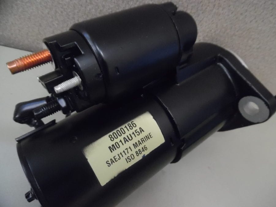 QuickSilver Mercruiser 50-808011A05 Top-Mount Inboard Starter Motor ...