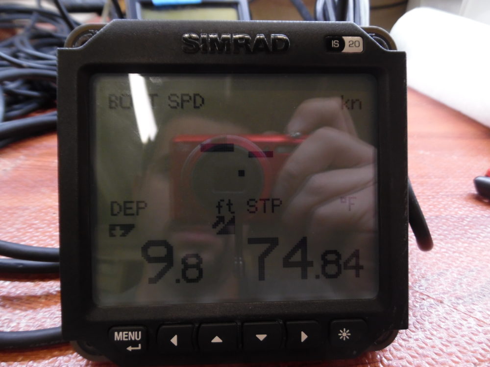 Simrad IS20 COMBI Display - OK Condition 2209874 B/L Dim Simnet Good ...