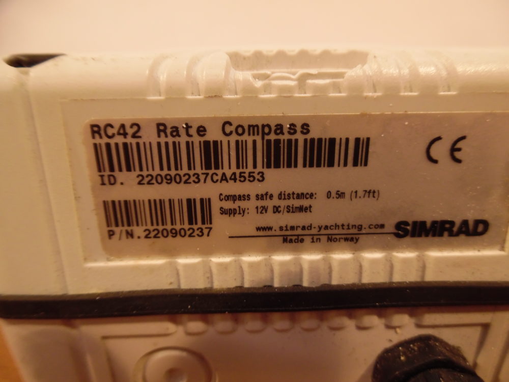 Simrad Lowrance BG RC42N Rate Compass Micro-C NMEA2000 Heading Sensor ...