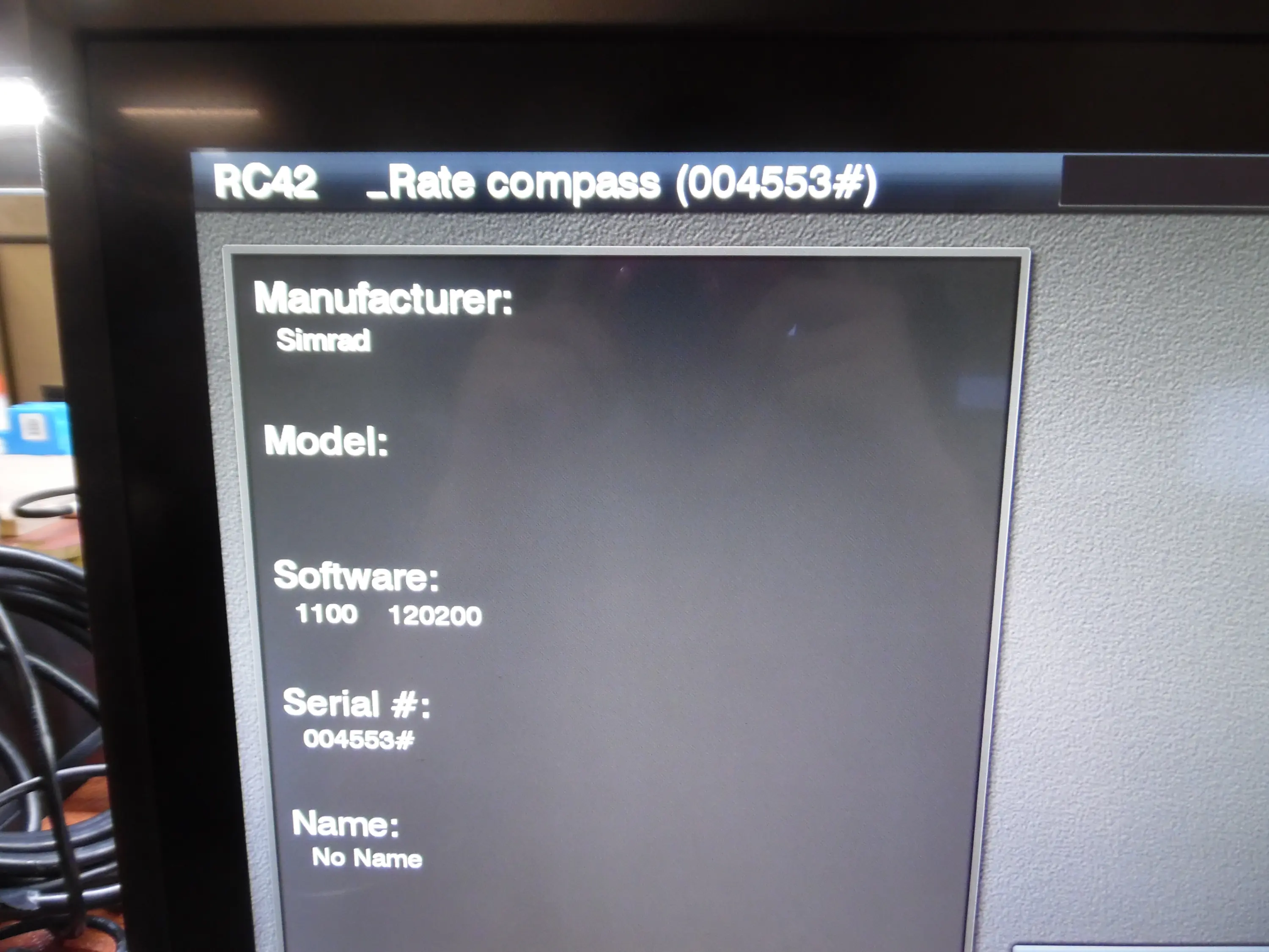 Simrad Lowrance BG RC42N Rate Compass Micro-C NMEA2000 Heading Sensor ...