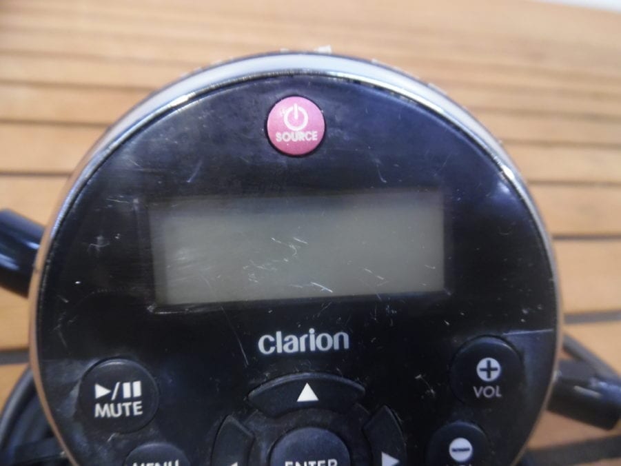 Clarion MW1 Marine Wired Remote Unit w/ 25' Extension Cable - TESTED ...