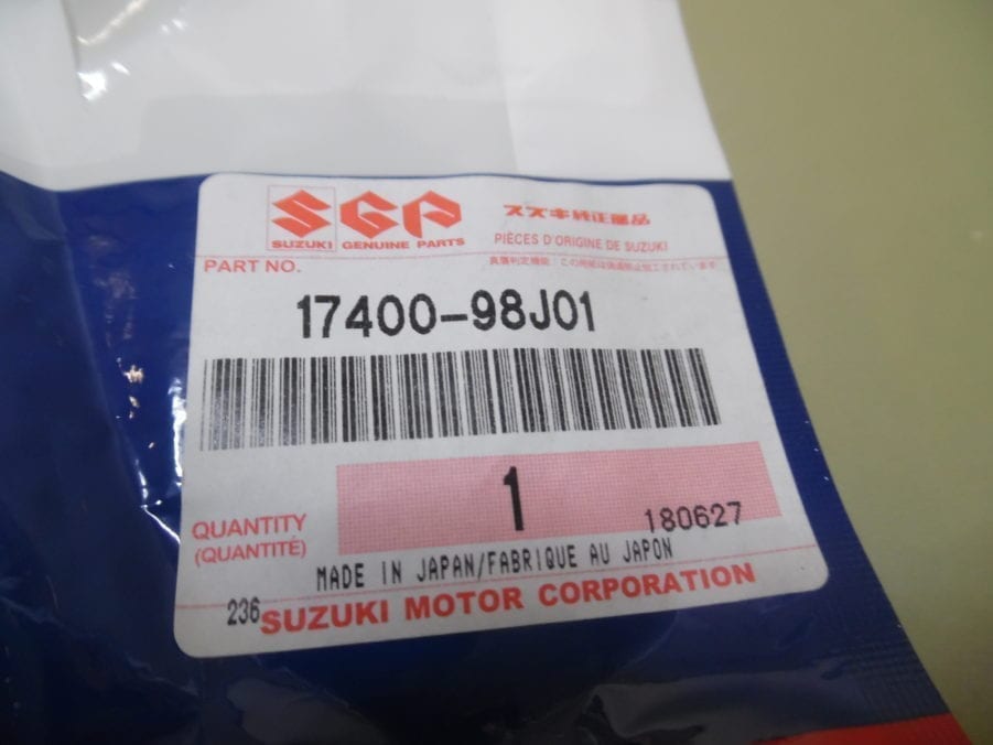 OEM Suzuki 17400-98J01 Water Pump Impeller Service kit f/ DF250 DF300 ...