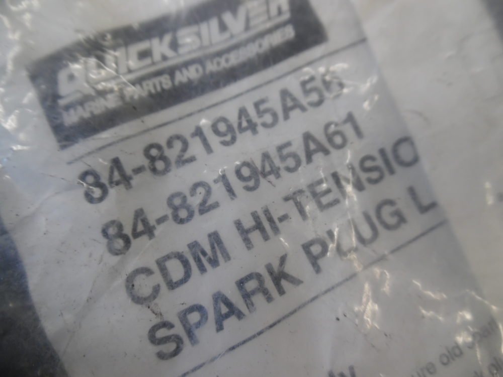 OEM Mercury Quicksilver *6 PIECE* 84-821945A56 Spark Plug Lead Wire Set ...