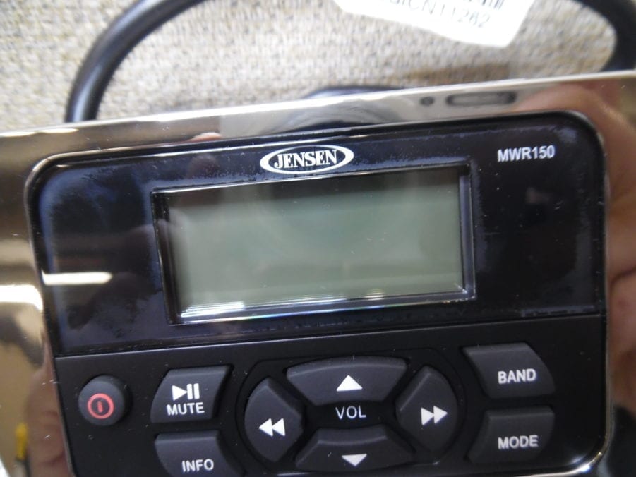 Jensen MWR150 Waterproof Marine Wired Remote w/ 18' Extension Cable ...