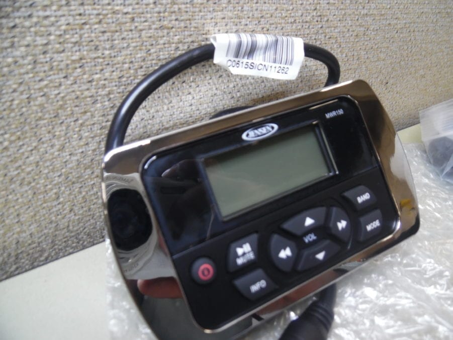 Jensen MWR150 Waterproof Marine Wired Remote w/ 18' Extension Cable ...