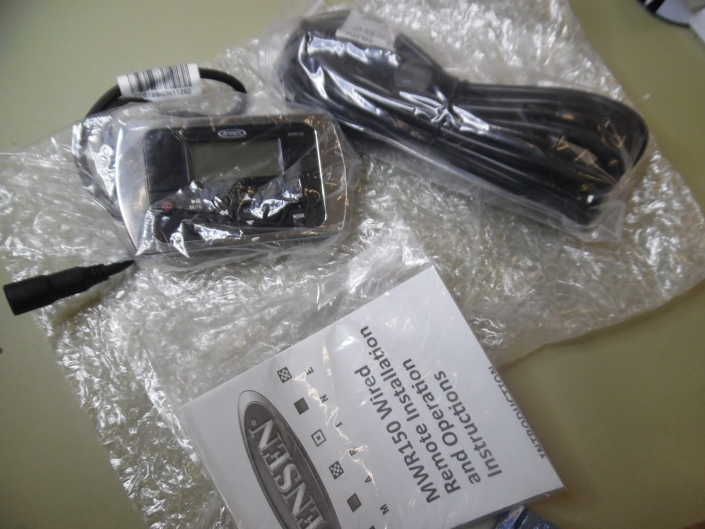 Jensen MWR150 Waterproof Marine Wired Remote w/ 18' Extension Cable ...