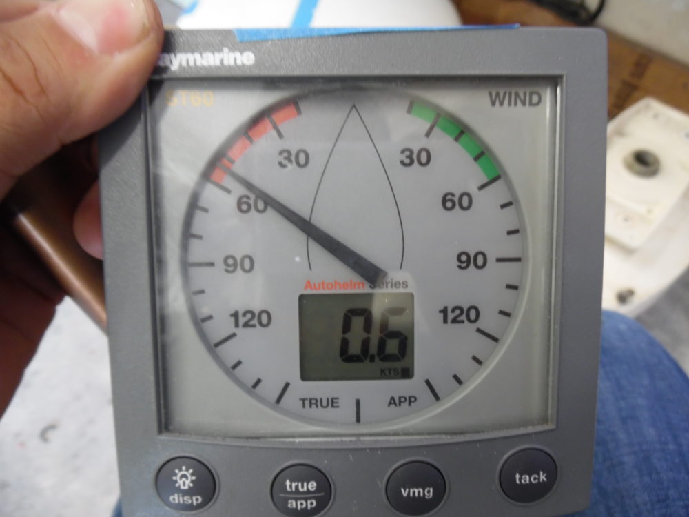 Raymarine Rotavecta Wind Transducer for ST40 ST60 Z195 - Tested Working ...
