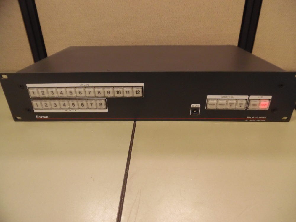 Extron MAV PLUS SERIES A/V AUDIO VIDEO MATRIX SWITCHER - Max Marine ...