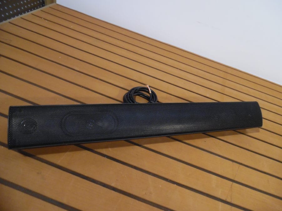 TV Marine RV Home Theater Soundbar Sound Bar Speaker System w/ Tweeters ...