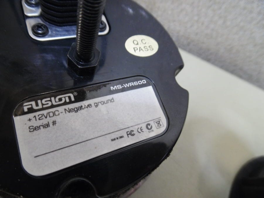 Fusion MS-WR600 Marine Wired Remote - FREE US SHIP - TESTED! - Max ...