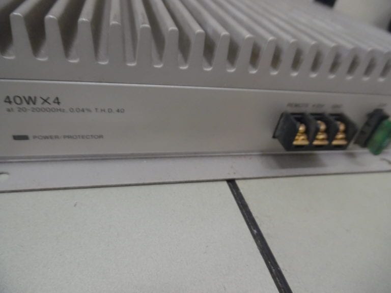 Sony XM-4040 2 / 3 / 4 CHANNEL STEREO AMPLIFIER - TESTED - Max Marine ...