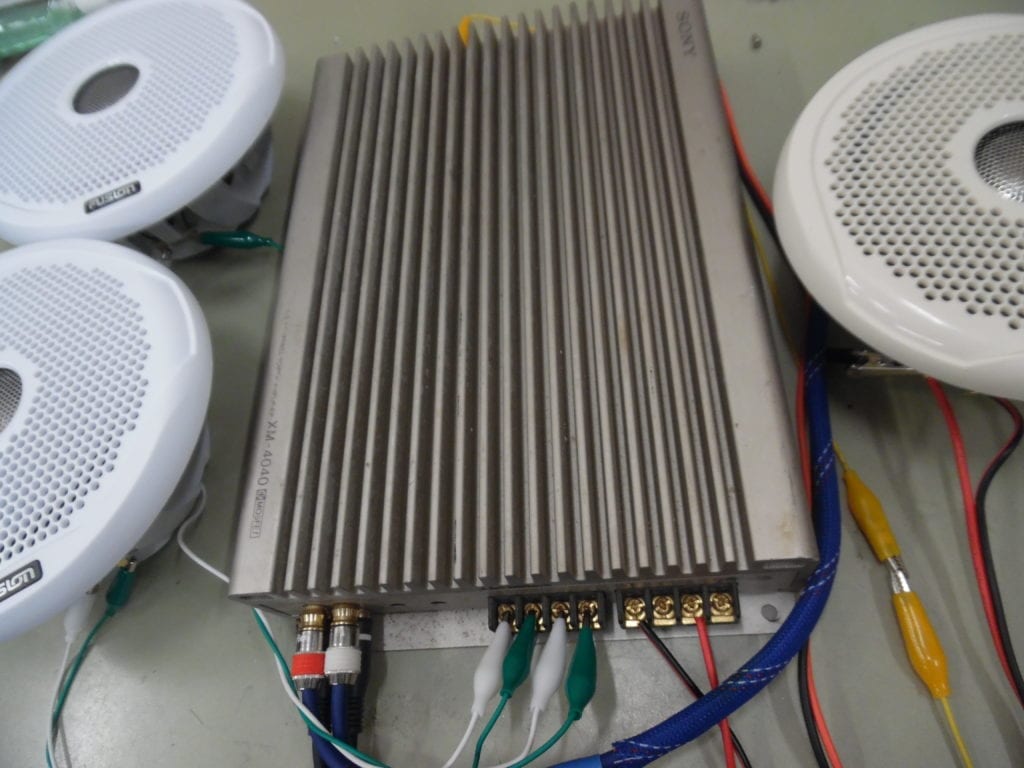 Sony XM-4040 2 / 3 / 4 CHANNEL STEREO AMPLIFIER - TESTED - Max Marine ...