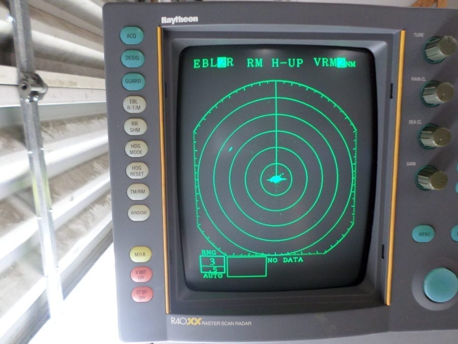 Raytheon R40XX Raster Scan Radar M92547 4KW Dome Radar System M92539 ...