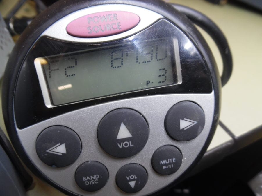 Clarion XMD3 Marine Stereo Head Unit w/ Wire Harness - Tested - Max ...