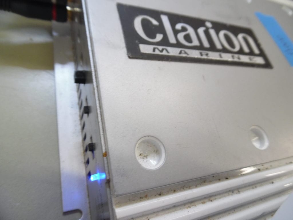 Clarion CMD5 Marine Stereo Head Unit w/ Wire Harness - Fully Tested ...