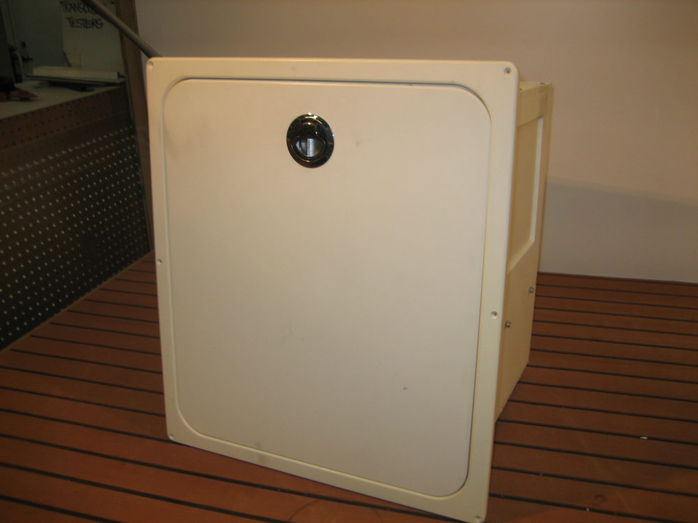 Marine Starboard Custom 5 Gallon Bucket Slide-Out Drawer Hatch for Boat ...