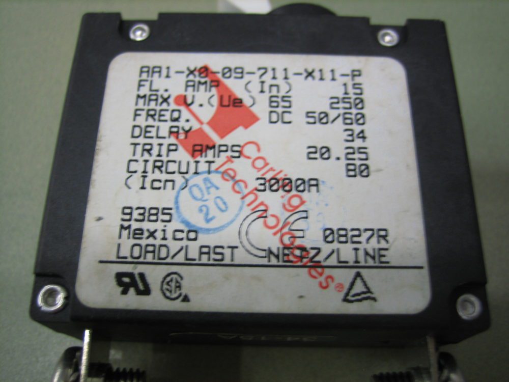 BLUE SEA 7208 Marine 15A CIRCUIT BREAKER AA1-X0-09-711-X11-P - Max ...